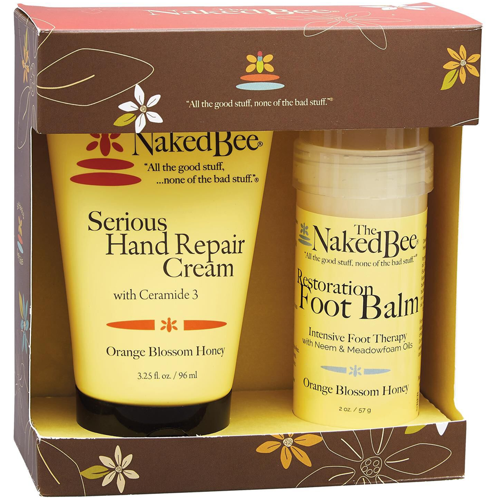 THE NAKED BEE Orange Blossom Honey Hand and Foot Repair Set – McCaulou's